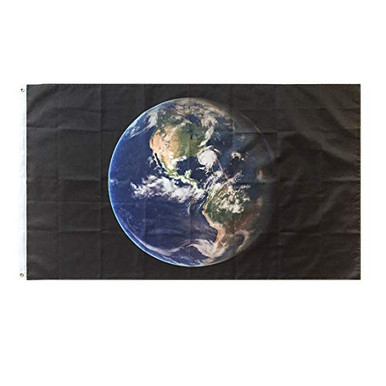Lixure Earth Flag Earth Day Flag Planet Earth 3x5 Foot-Banner Flags ...