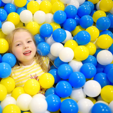 Lovgrils Yellow Ball Pit Balls 170 Balls for Baby Ball Pit, Soft Pit ...