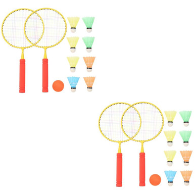 2 Sets Out Door Toys Badminton Raquets Tools for Kids Badminton ...