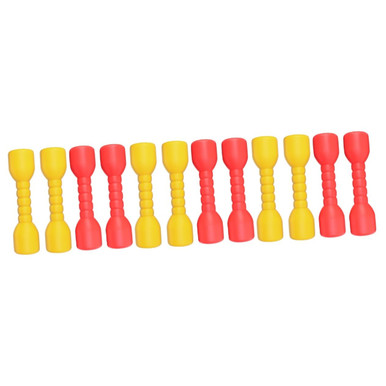 6 Pairs baby sports toys toddler playset outdoor kids barbell toddler ...