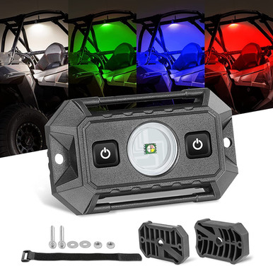 Nirider UTV Dome Light with Switch Roll Bar Mount LED Light Utility ...