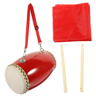 SUPVOX 1 Set Waist Drum Cowhide Drum Kids Bongos African Drum Drums for ...