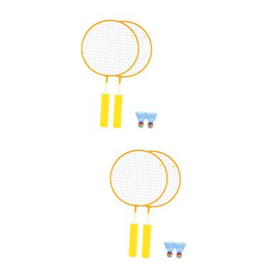 Yardwe 2 Sets Sports Toys Badminton Racket Kids Athletic Kids Suit Kids ...