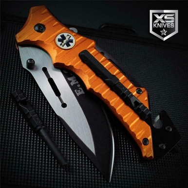 Ems Orange Multi Tool Cutter Glass Breaker Ems Pocket Stainless Steel ...