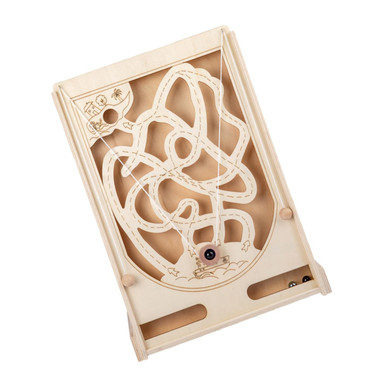 Abaodam Pinball Game Wooden Maze Game Maze Puzzle 3D Puzzle Marble ...