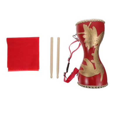 Abaodam 1 Set Cowhide Drum Kids Drum Traditional Chinese Waist Drum ...