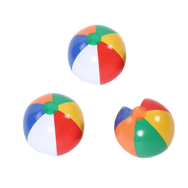 Beach Balls for Kids & Adults, 3 Pack Beach Ball Inflatable Pool Beach ...