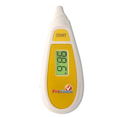 PROCHECK Instant Ear Thermometer, Glowing Fever Indicator ...