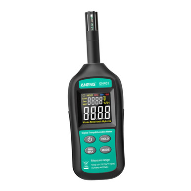 1pc Thermometer Handheld Temperature Humidity Meter Humidity Measuring ...