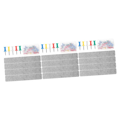 Operitacx 3 Sets Felt Board Bulletin Board Schedules Pin Board Cork ...