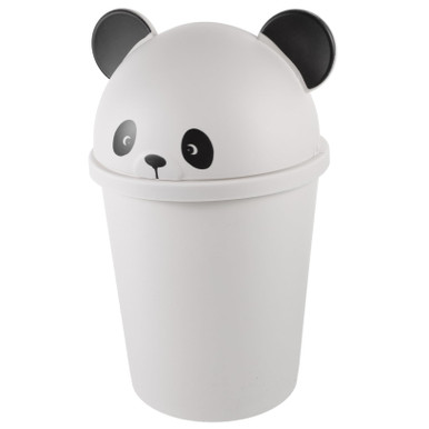 SOESFOUFU Panda Trash Can Nursery Trash Can Dustbin for Kitche Panda ...