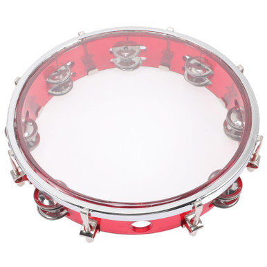 SHOWERORO Percussion Tambor Metal Drum Band Hand Bell Kid Toy Handheld ...