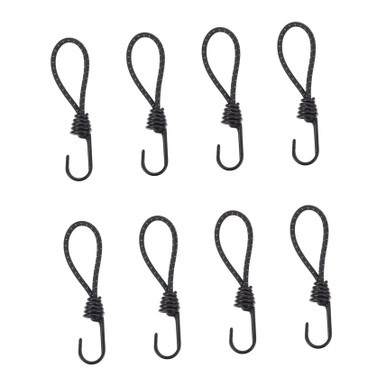 16 Pcs Hook Drawstring Tent for Camping Outdoor Tent Bungee Rope ...