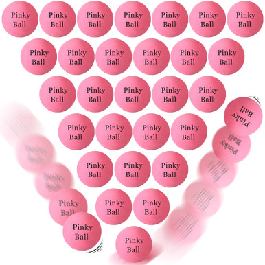 Sratte 30 Pcs Pinky Ball Rubber Bouncy Balls Small Pink Stress Bounce ...