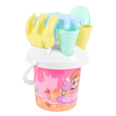 Vaguelly 3 Sets Ice Cream Sand Playset Sand and Water Toys Kids Water ...