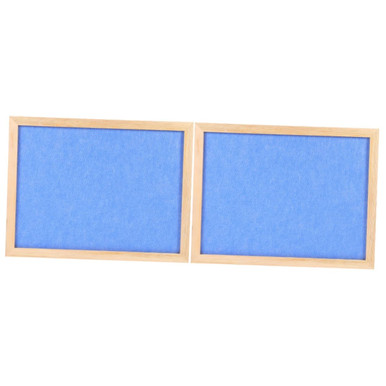 NUOBESTY 2 pcs Wooden Frame Message Board Bulletin memo Board memo ...