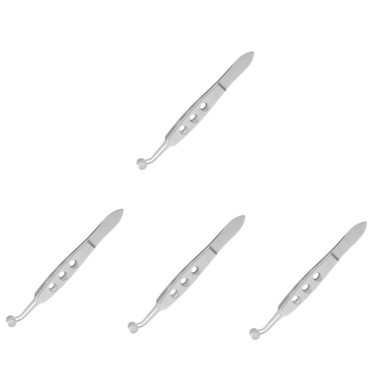 Beavorty 4pcs Meibomian Gland Massage Forceps mini tweezers eye stye ...
