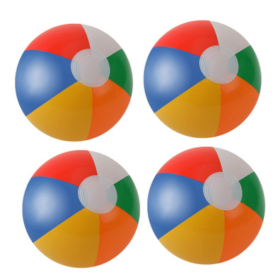 Nyicey Beach Balls for Kids Bulk Inflatable Pool Beach Balls Bulk for ...