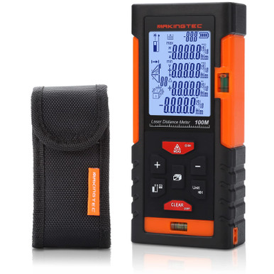 MAKINGTEC Laser Measurement Tool,328Ft Laser Measure Ft in M Unit ...