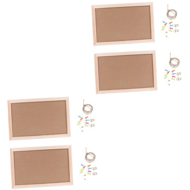 MAGICLULU 2pcs Single-Sided Cork Board Memo Board Anging Cork Board ...