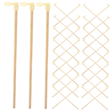 Homoyoyo 200 Pcs Paper Lantern Sticks Bamboo Poles Childrens Toys ...