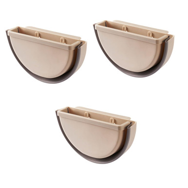 MAGICLULU 3pcs Collapsible Garbage Can Trash Bin Compost Bin Crystal ...