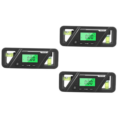 GLEAVI 3pcs Protractor Inclinometer Mini Level Angle Level Gauge Angle ...
