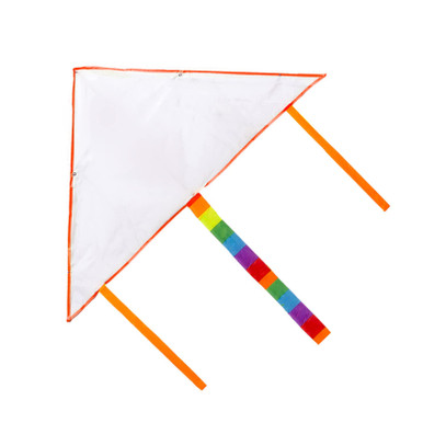 DIY Kite Making Kit Waterproof Blank Triangular Kite Hand Painted Color ...