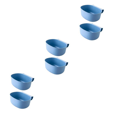 Cabilock 6 Pcs Hanging Trash Can Trash Containers Cabinet Kitchen ...