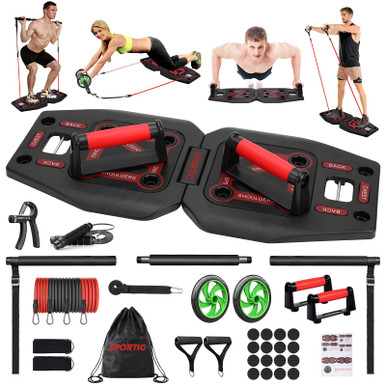 Push Up Board, Portable Strength Training Equipment, 18 Fitness ...
