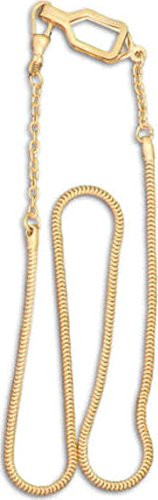 Hero's Pride 21" Whistle Chain with Epaulette Clasp - Chain for Badge ...