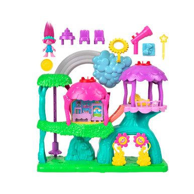 Fisher-Price Imaginext DreamWorks Trolls Musical Toy Playset, Lights ...