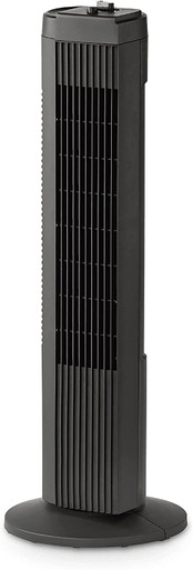 Mainstay FZ10-19MW 28 Inch 3 Speed Compact Oscillating Tower Fan with ...