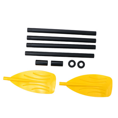 Happyyami 1 Pair Reinforced Paddle French Oars Boat Collapsible Paddle ...