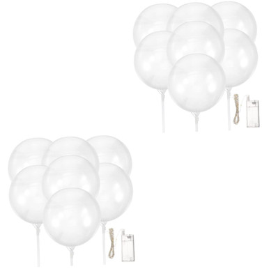 Abaodam 2 Sets Bobo Balloon Set 20 Inch Bobo Balloon Wedding Party Balloon Bobo Balloon with ...