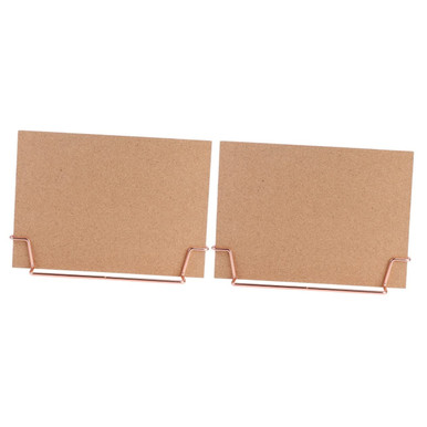 jojofuny 2pcs Small Bulletin Board Notice Message Pin Board Desktop ...