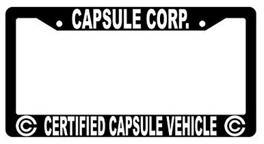 First Rober Capsule Corp Certified Capsule Vehicle Black Metal License ...