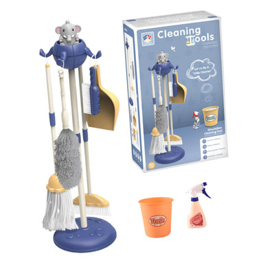 CORHAD 1 Set Toy Cleaning Kids Broom Duster Cleaning Tools Toys ...