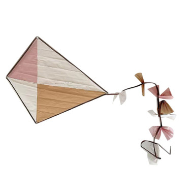 Single Wheel Kite 3D Clipping Simple Assembly Vintage Simple Diamond ...