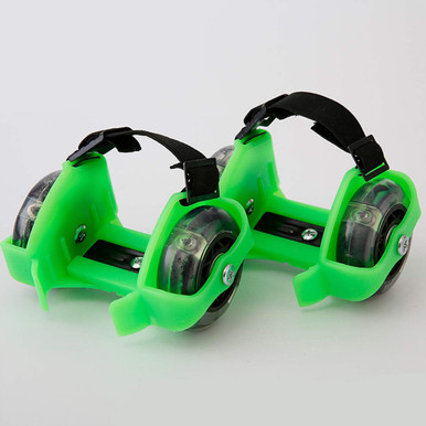 MIAOXIAO Heel Wheel Roller Skates Rollers Light Attachable Shoe Trainer ...