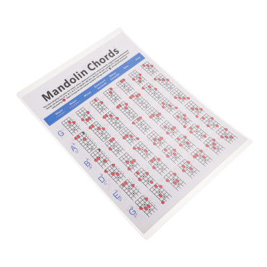 ERINGOGO 1pc Mandolin Practice Chart Mandolin Chart Beginner Mandolin ...
