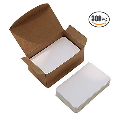 VANRA Small Blank Index Cards Color Cardstock Study Flash Cards, 3.5x2 ...