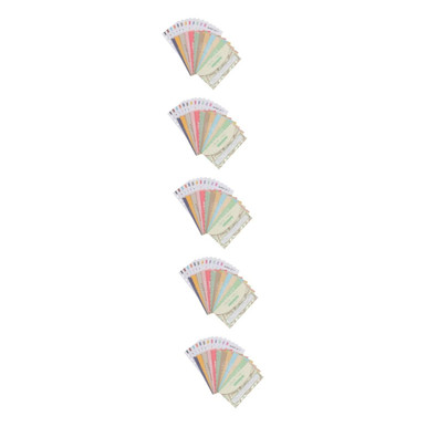 NUOBESTY 5 Sets budget money envelopes dispenser 100 envelopes money ...
