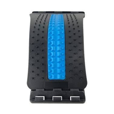Lumbar Traction Massager 4 Speed Adjustment Silica Gel Strip Stretch ...