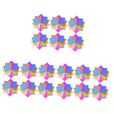 LALAFINA 900 Pcs Origami Handmade Folding Paper Diy Handcraft Paper ...