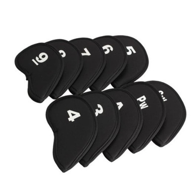 Golf Head Cover Club Iron Putter Head Protector Set Neoprene, Golf ...