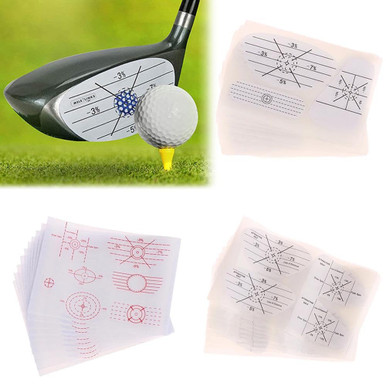 BROJAQ 25Pcs Golf Impact Tape Labels,Golf Impact Stickers,Golf Impact ...