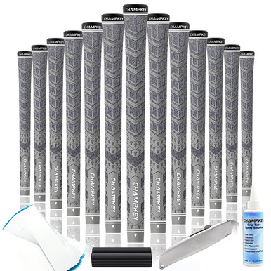 CHAMPKEY Y-PRO Performance Rubber Golf Grips 13 Pack with All Repair ...