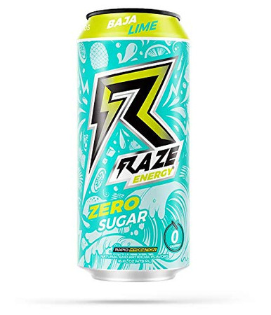 Raze Energy Drinks by Repp Sports Rapid Hydration Zero Sugar 16 Ounce ...