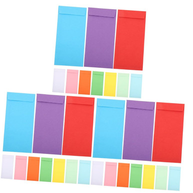 Operitacx 360 pcs paper stationery money saving envelopes printable ...
